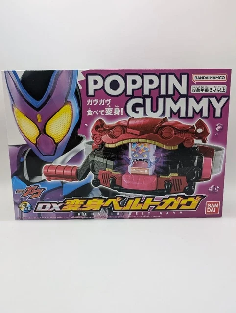 NUEVO BANDAI KAMEN Rider Gavv DX Henshin Belt Gavv Poppin Gummy ...