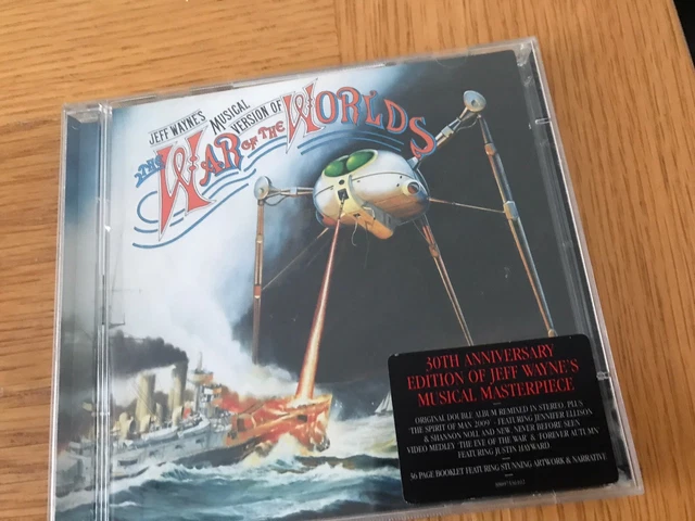 JEFF WAYNES WAR OF THE WORLDS 30th ANNIVERSARY DOUBLE CD ALBUM £0.99 ...