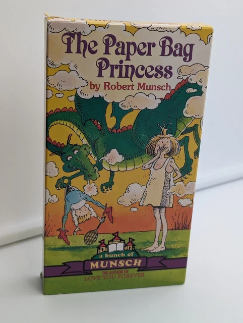 THE PAPER BAG Princess VHS Tape 1991 Robert A Bunch Of Munsch $3.62 ...