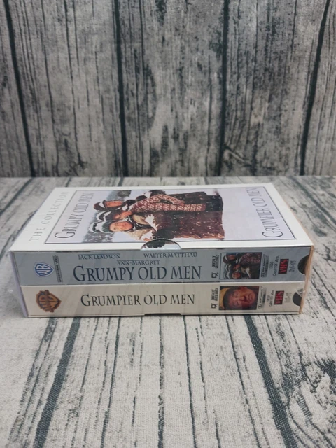 GRUMPY OLD MEN & Grumpier Old Men (VHS, 1996, 2-Tape Set) Brand New / Sealed £27.86 - PicClick UK
