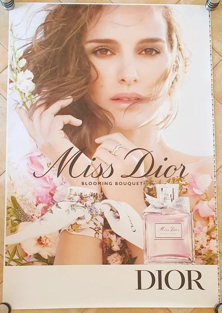 AFFICHE POSTER TAILLE abribus 120cm x 176cm Miss Dior Blooming Natalie ...