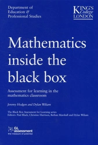MATHEMATICS INSIDE THE Blackbox UC Marshall Bethan GL évaluation livre ...