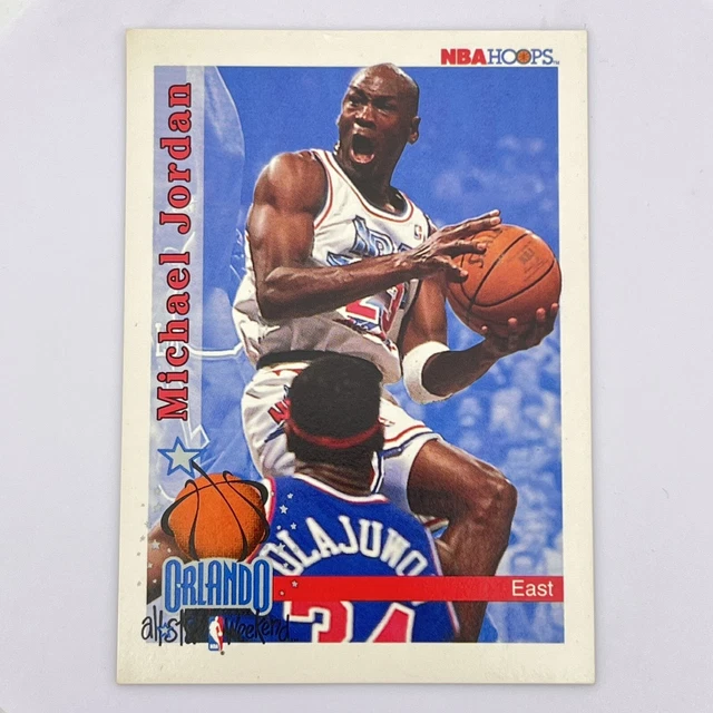 MICHAEL JORDAN #298 All-Star 1992-93 NBA Hoops Carta collezionabile ...