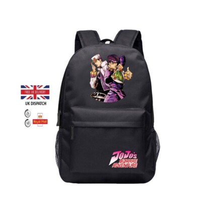 JOJO'S BIZARRE ADVENTURE Jotaro Kujo and Josuke Anime Backpack/School ...