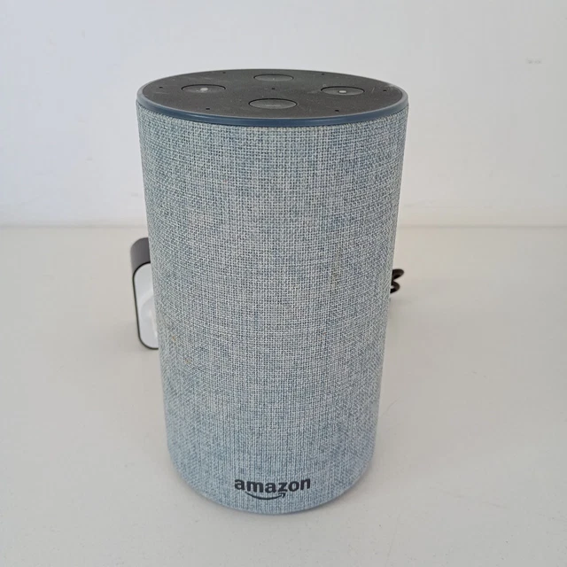AMAZON ECHO 2ND Generation Grey Alexa Bluetooth Smart Speaker Tested ...