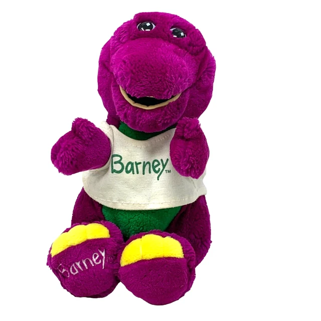 LYONS BARNEY PURPLE Dinosaur 1992 Vintage 13 LYONS BARNEY PURPLE Dinosaur 1992 Vintage 13
