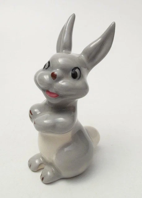 1930S VINTAGE WADE ENGLAND LAUGHING BUNNY RABBIT FIGURINE SIGNED ...