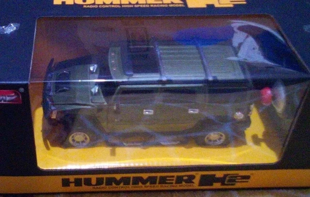 HUMMER H2 GREEN High Speed Racing Model Radio Control Car 20.10 Large ...