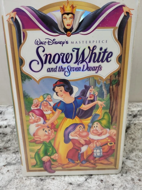 SNOW WHITE AND the Seven Dwarfs VHS 1994 Animation Walt Disney ...