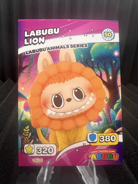 LABUBU LION #50 - Labubu Trading Card Game - Woow Stickers - Labubu ...