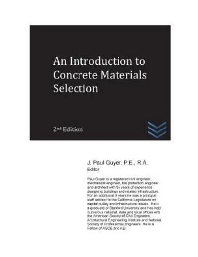 AN INTRODUCTION TO Concrete Materials Selection EUR 28,54 - PicClick FR