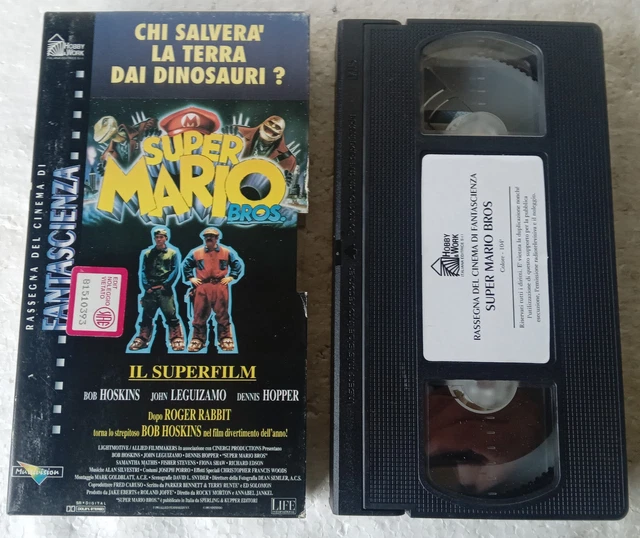 SUPER MARIO BROS. (1993) VHS ORIGINALE MULTIVISION F 2008, EDIT. Hobby ...
