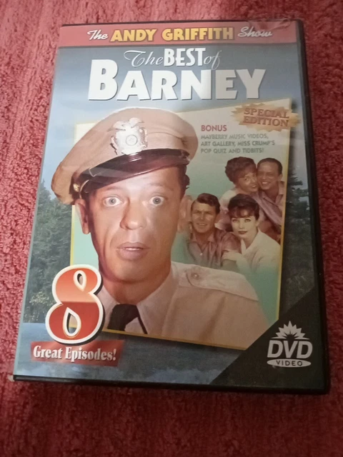 THE BEST OF Barney: 8 Great Episodes + Bonus Features (DVD) Andy ...
