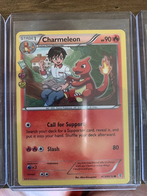 2016 POKEMON GENERATIONS #RC5 Charmander Charmeleon Charizard Set NM ...