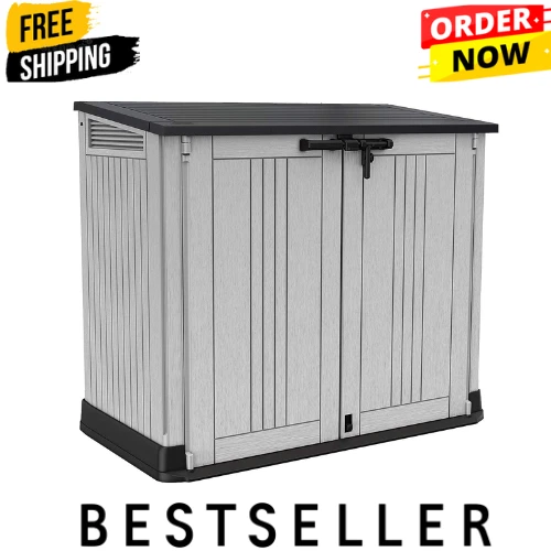 KETER STORE IT Out NEW Midi Lockable Outdoor Garden Storage Box 880L ...