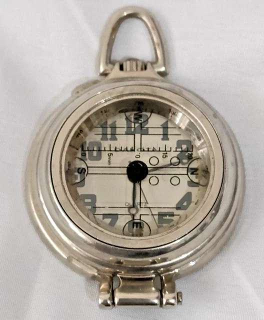 VINTAGE DAKOTA MEN'S Collectible Steel Outdoor Pocket Watch Working £9. ...