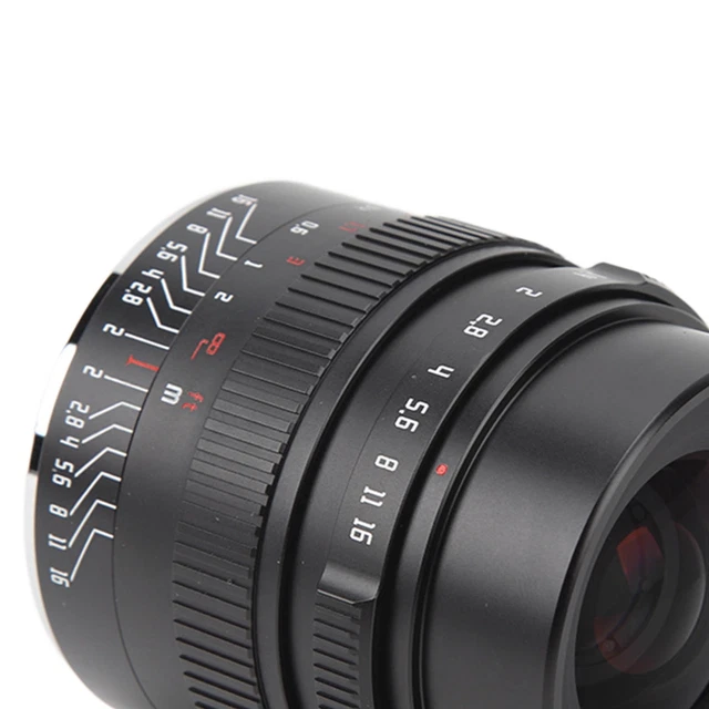 LARGE APERTURE LENS 24mm F1.4 Half Frame Wide Angle Manual Focus Le ZC ...