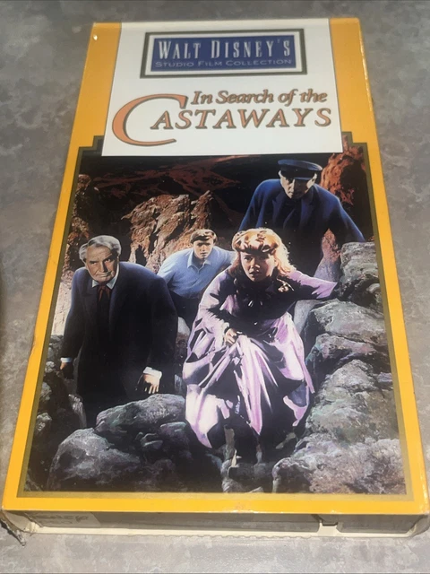 WALT DISNEY STUDIO Film VHS In Search Of The Castaways ***TESTED*** £2. ...