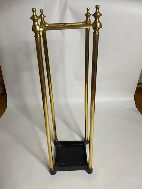 PORTE-PARAPLUIES ANCIEN ANNÉES 1900, en fonte et laiton EUR 1,00 - PicClick FR