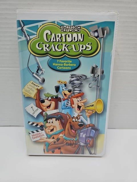 CARTOON NETWORK CRACK-UPS 2001 VHS Hanna-Barbera RARE OOP Scooby Doo ...