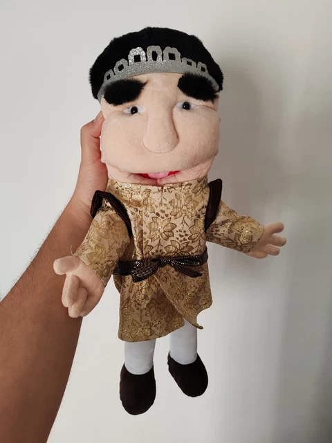 50CM JEFFY JACKIE Chan Chu Hand Puppet Plush Cosplay Game Stuffed Doll ...