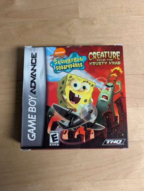SPONGEBOB SQUAREPANTS CREATURE From the Krusty Krab (Nintendo Game Boy ...