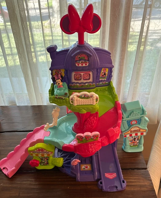 VTECH DISNEY GO Go Smart Wheels Minnie Mouse Around Town Playset $39.99 ...