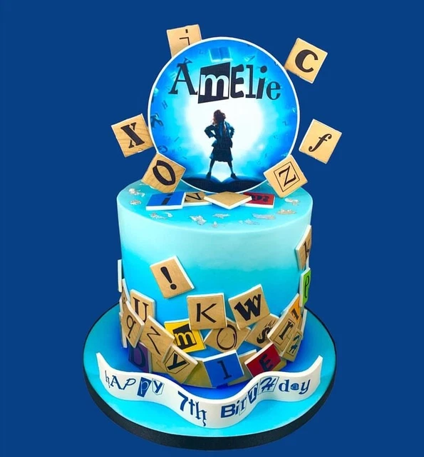 MATILDA THE MUSICAL personalised Edible Icing Sheet A4 Cake Toppers £6. ...
