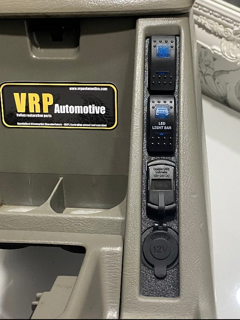 NISSAN GU PATROL Centre Console Replacement Panel 3 Rocker 1 gauge $100 ...