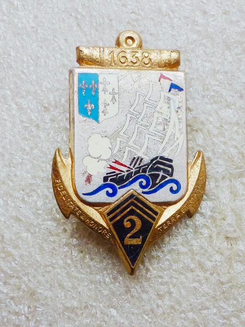 INSIGNE 2E RÉGIMENT d'Infanterie de Marine EUR 3,00 - PicClick FR