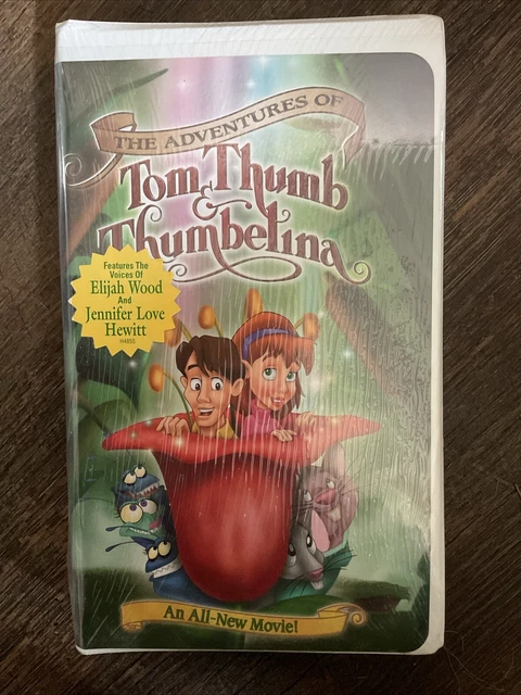 THE ADVENTURES OF Tom Thumb Thumbelina VHS Y2K Brand New Walt Disney ...