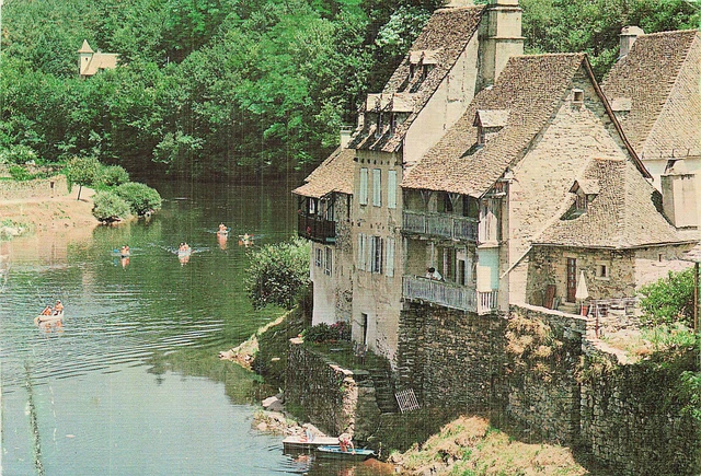 19 ARGENTAT MAISONS Aux Toits De Lauzes Au Bord De La Dordog EUR 5,00 ...