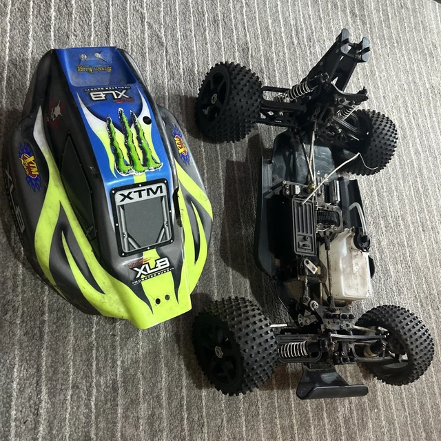 XTM XLB MONSTER Buggy 1/7 RC Car 4WD Nitro ** unsure if works as been ...