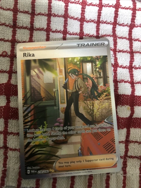 POKÉMON - RIKA - 258/182 - SV - Paradox Rift - Illustration Spéciale ...