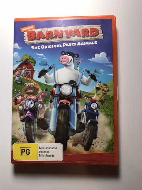 BARNYARD THE ORIGINAL Party Animals. Nickelodeon. Dvd $5.95 - PicClick AU