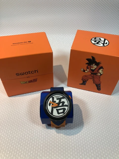 SWATCH X DRAGONBALL Z GOKU Watch Collaboration UK In hand stock! £89.99 ...
