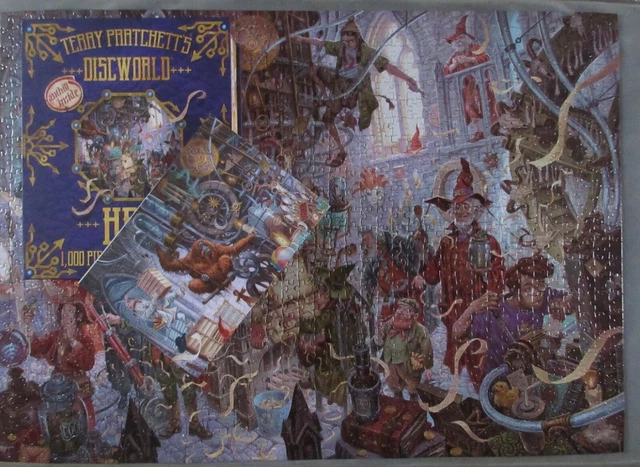 TERRY PRATCHETT DISCWORLD Hex Unseen University Wizards 1000 Piece ...