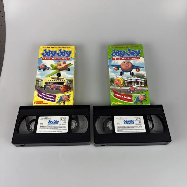 JAY JAY THE Jet Plane - Fun To Learn & New Friends VHS lot Computer ...