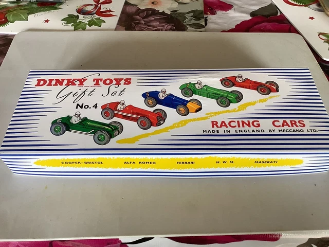 DINKY TOYS GIFT Set No 4 With 5 Racing Cars $1,500.00 - PicClick AU
