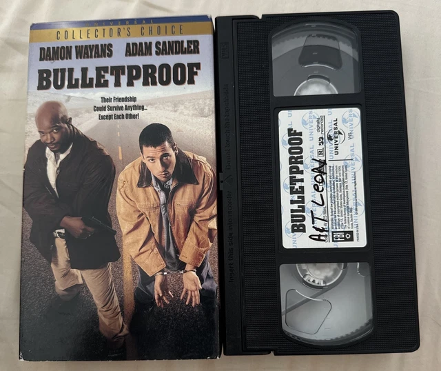 BULLETPROOF (VHS, 1997) Damon Wayans Adam Sandler Universal Collector’s ...