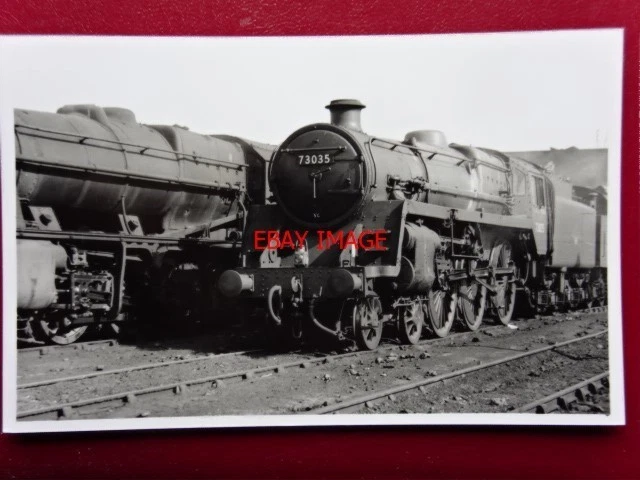 PHOTO BR Standard Class 5 Loco No 73035 £1.85 - PicClick UK