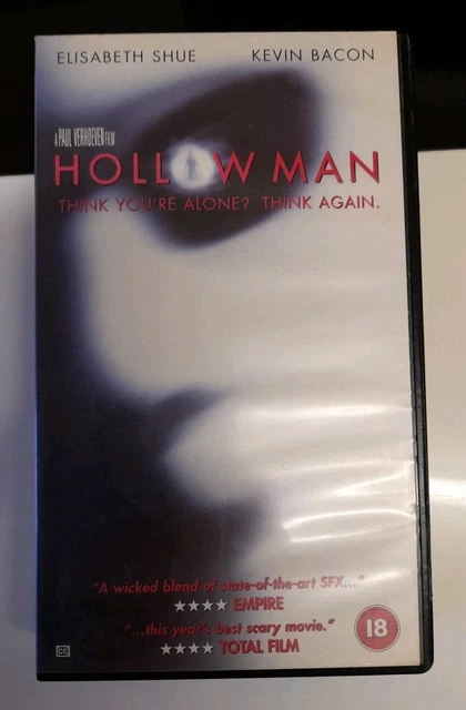 VHS TAPE HOLLOW Man. Think You're Alone? Think Again. £1.75 - PicClick UK