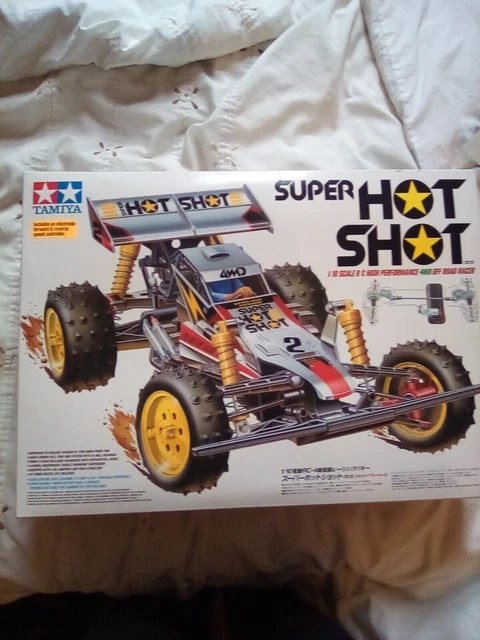 TAMIYA RC CAR 1/10th Scale Superhotshot box Only 2012 £38.00 - PicClick UK