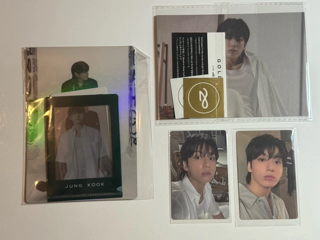 BTS OFFICIAL GOLDEN Album Pob Jungkook Photocard EUR 18,00 - PicClick DE