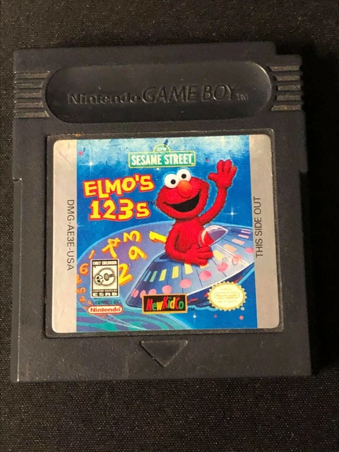 SESAME STREET: ELMO'S 1, 2, 3's (Nintendo Game Boy Color) Cart Only $9. ...