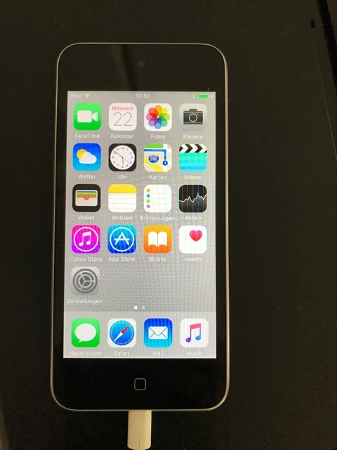 APPLE IPOD TOUCH 5. Generation Schwarz 16GB iOS 9.3.5 NE643FD/A EUR 85 ...
