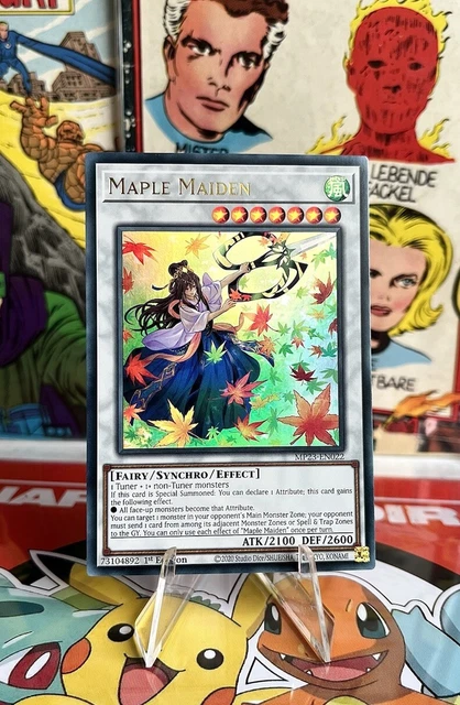 YUGIOH ! MAPLE Maiden (MP23-EN022) - Ultra Rare / 25ème Année Tin ...