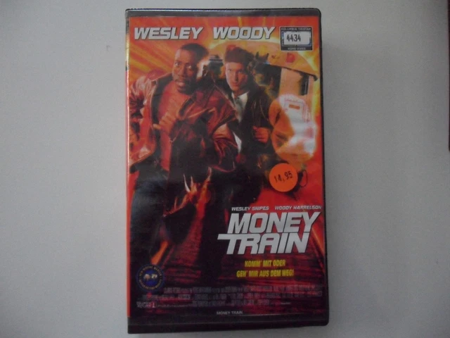 VHS, MONEY TRAIN, Wesley Snipes, Woody Harrelson, !!! KEINE DVD, CD ...