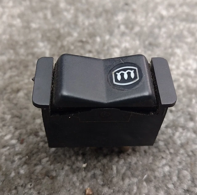 GENUINE MERCEDES W201 R107 Heated Rear Window Demister Switch ...