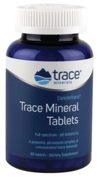 TRACE MINERALS RESEARCH ConcenTrace Trace Mineral Tablets 90 Tablets ...